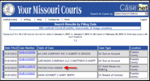 CaseNet MO-Missouri Court Cases & Records Case.net - mo-case.net